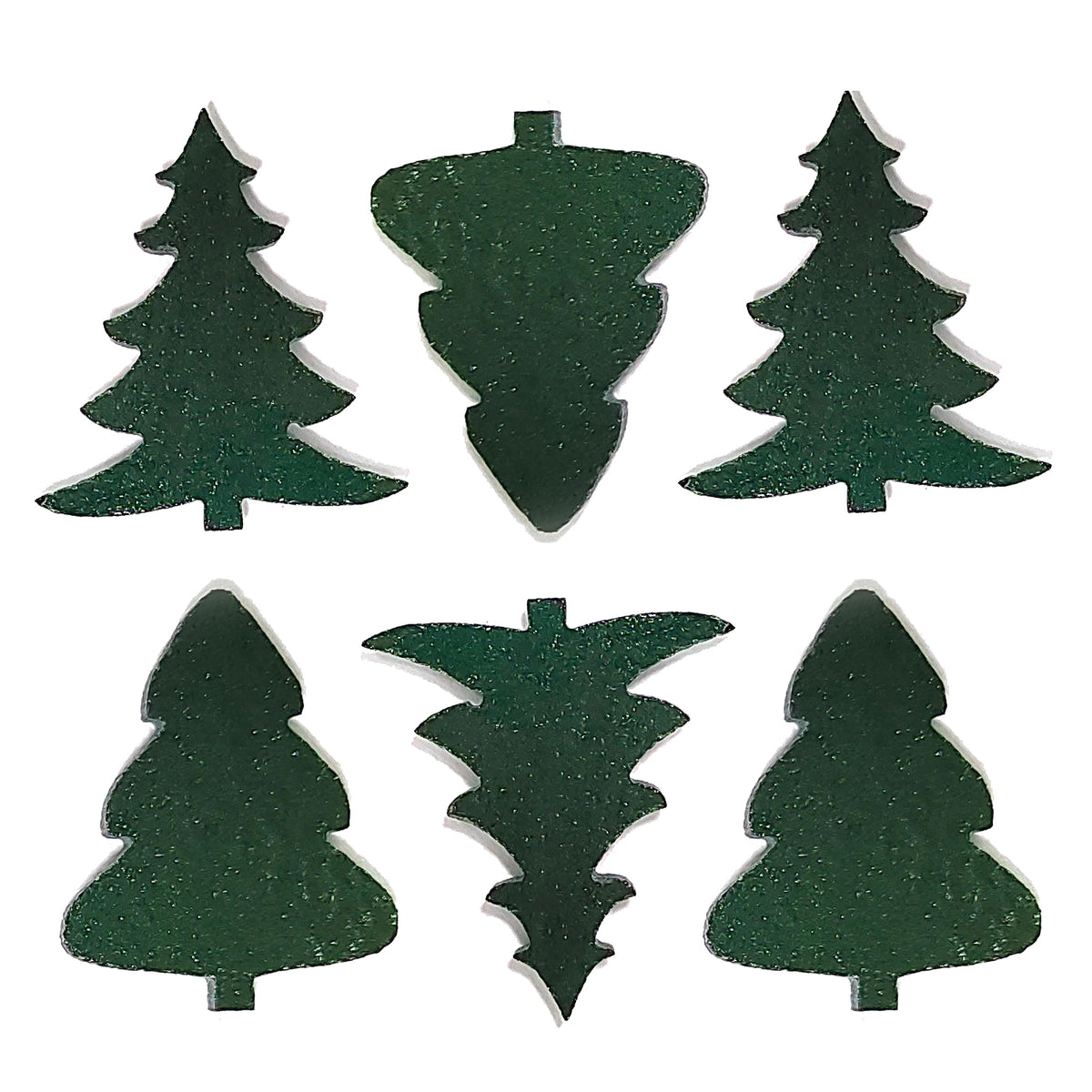 Precut Fusible Glass Christmas Trees COE 96 – Oceanside Glass Ornaments ...