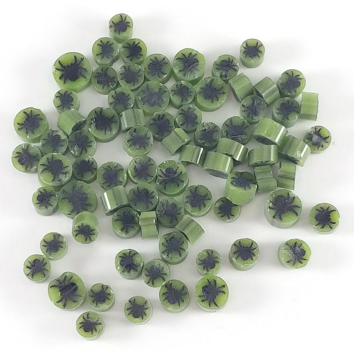 Spider Murrine 36101-96 Millefiori COE 96 Glacial Art Glass