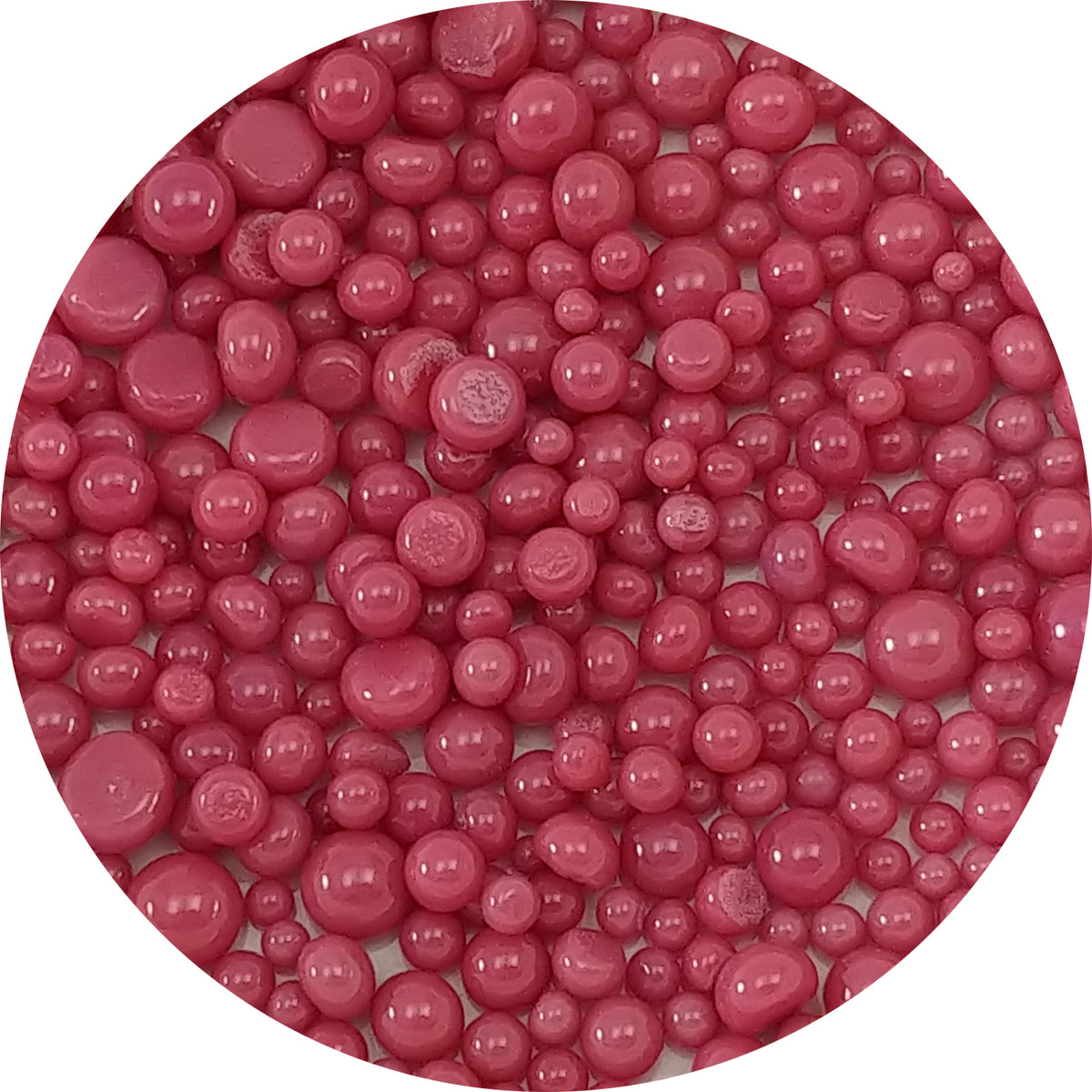 Pink Opal Frit Balls FB0301 COE 90 Glacial Art Glass