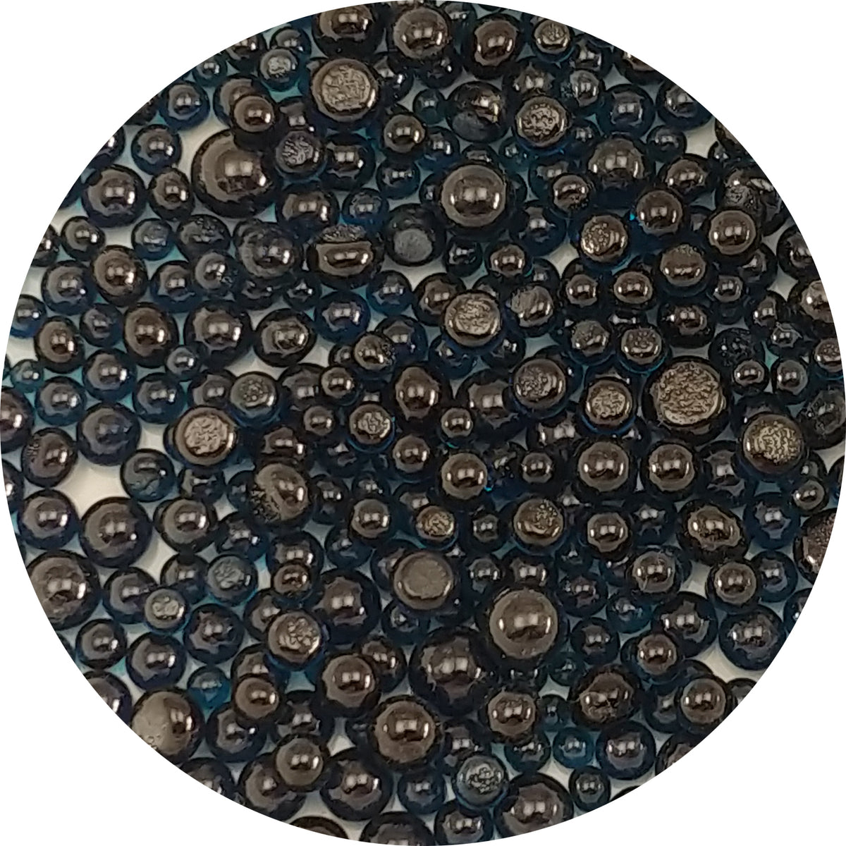 Aquamarine Blue Trans Frit Balls FB1108 COE 90 Glacial Art Glass