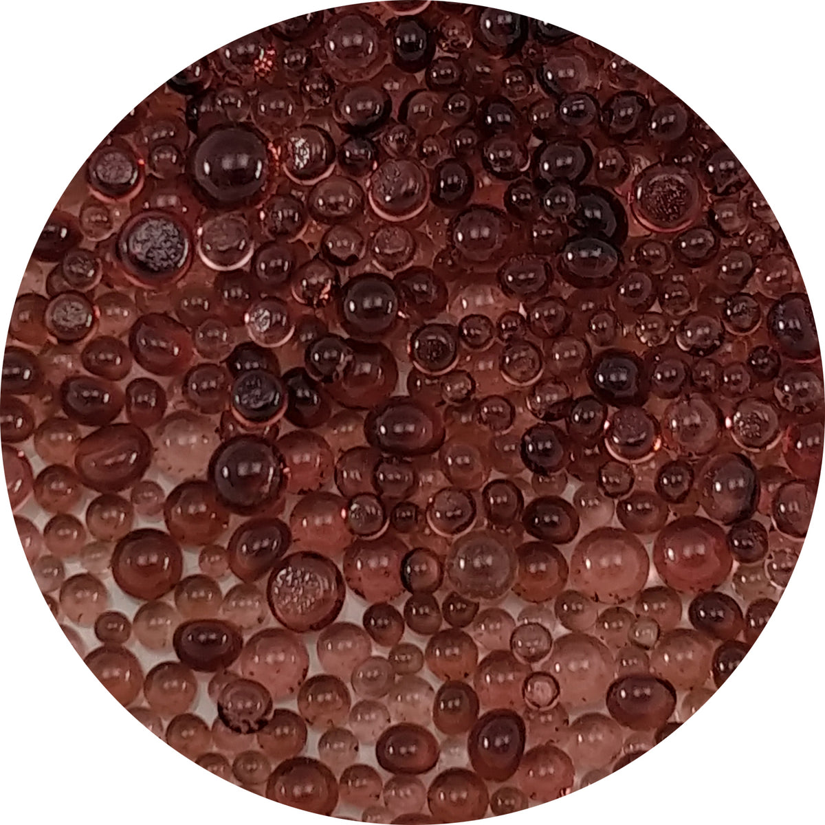 Light Plum Trans Frit Balls FB1405 COE 90 Glacial Art Glass
