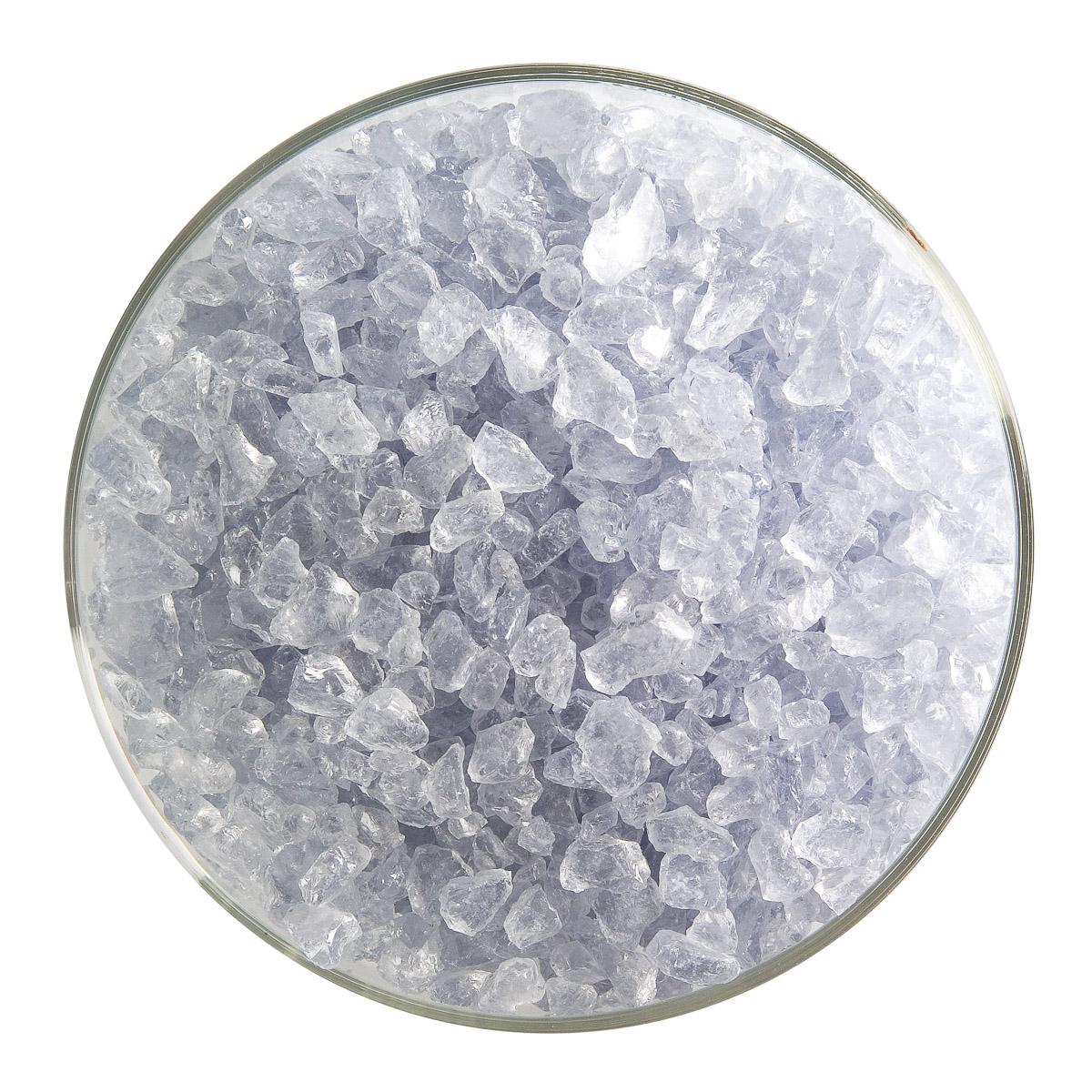 Gray Blue Pale Transparent Glass Frit Coarse Bullseye COE 90 Fusible ...