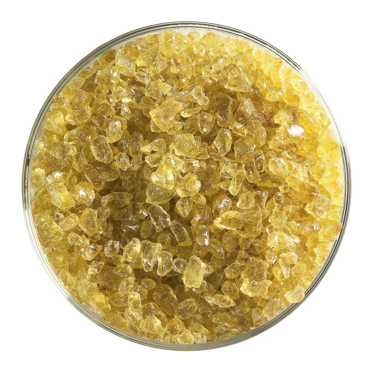 Light Amber Transparent Glass Frit Coarse Bullseye COE 90 Fusible ...