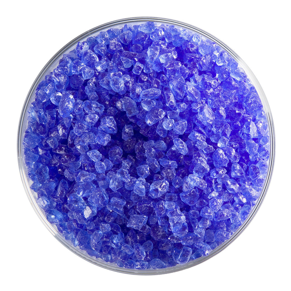 Light Sky Blue Transparent Glass Frit Coarse Bullseye COE 90 Fusible ...