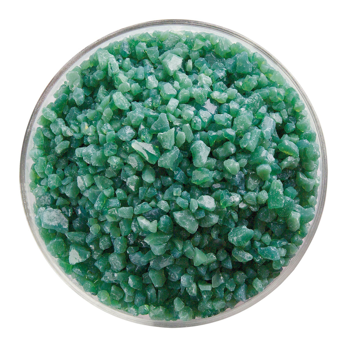 Mineral Green Opal Glass Frit Coarse Bullseye COE 90 Fusible – Glacial ...