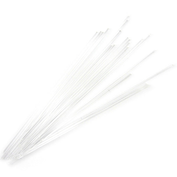 Clear Stringer Sample S-1101-BE Bullseye Glass Stringer Sample Size ...